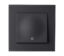Elko Plus Bryter 2 Innfelt 2-Pol Sort | EKO03747