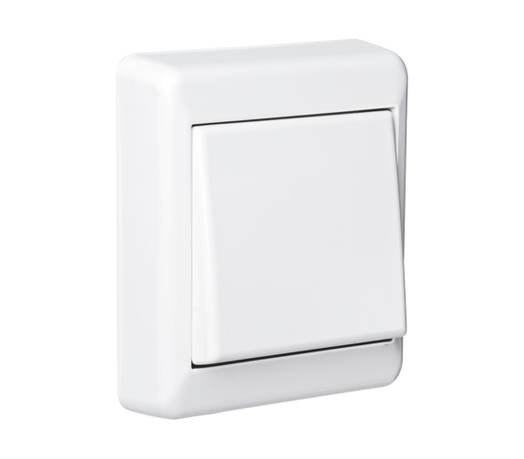 Elko Påvegg Bryter RS16/7 Kryssvender Polarhvit | Nordic LED