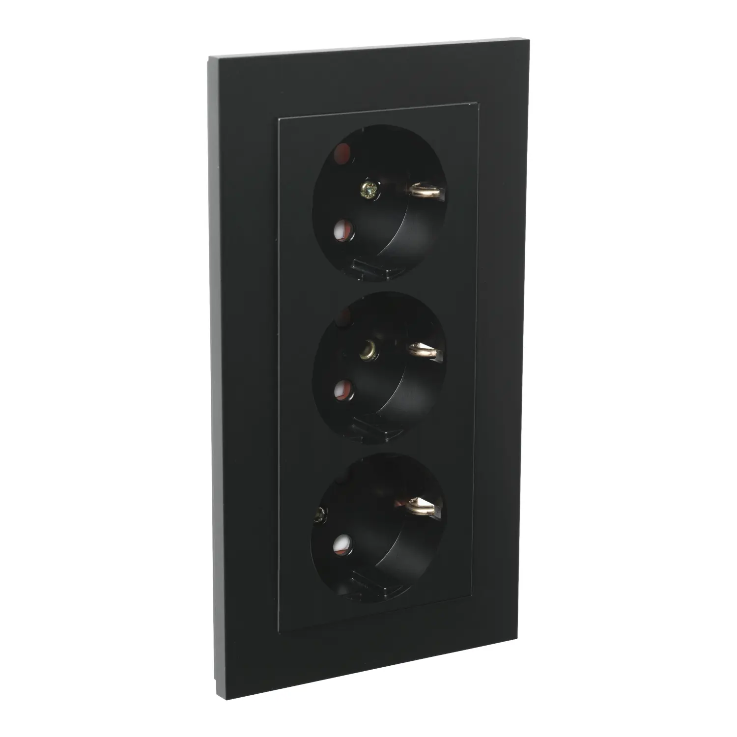 Elko Plus Ramme 2-Hull Sort | Nordic LED - Perfekt kombinasjonsplate