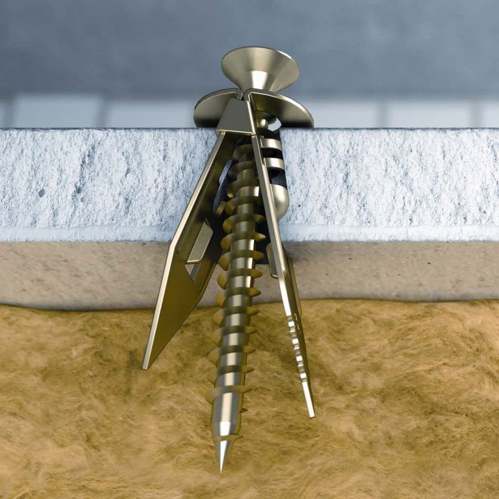 Castor Gipsplugg GP-1 for gips og lettbetong - 100 stk