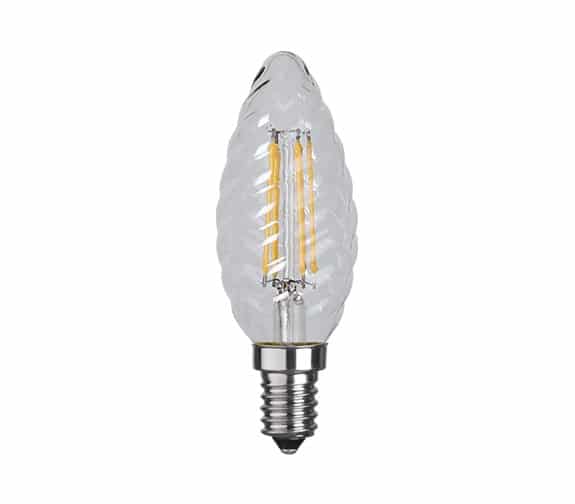 Krystall E14 4,2W 2700K 420lm Dimbar - Nordic LED