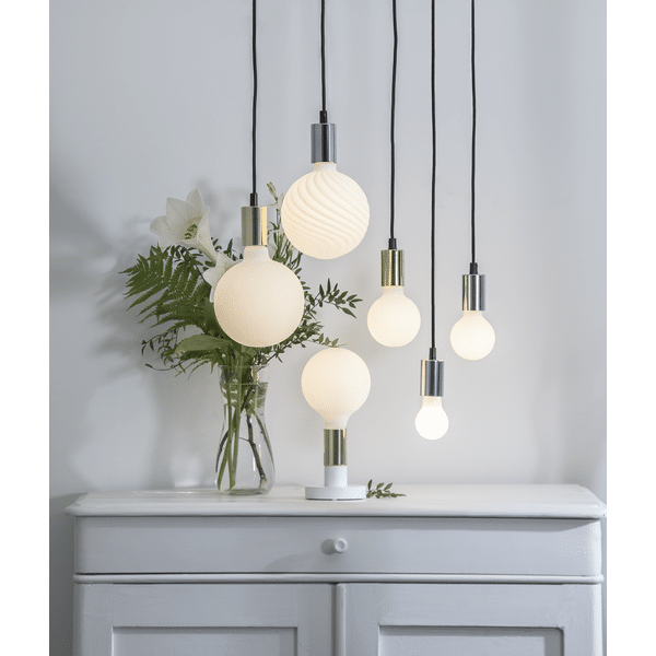 Illumination G150 Opal Twist E27 6W 2600K 550LM Dimbar | Nordic LED