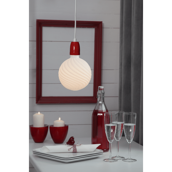 Illumination G150 Opal Twist E27 6W 2600K 550LM Dimbar | Nordic LED