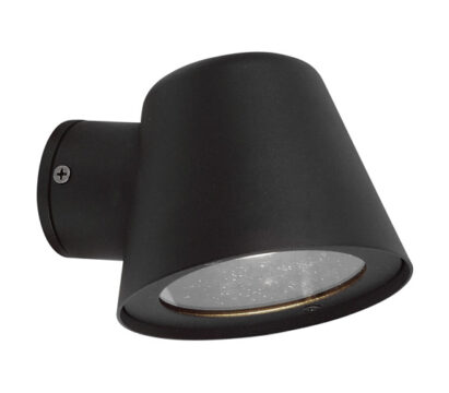 Risør Vegglampe GU10 IP44 Sort | Nordic LED