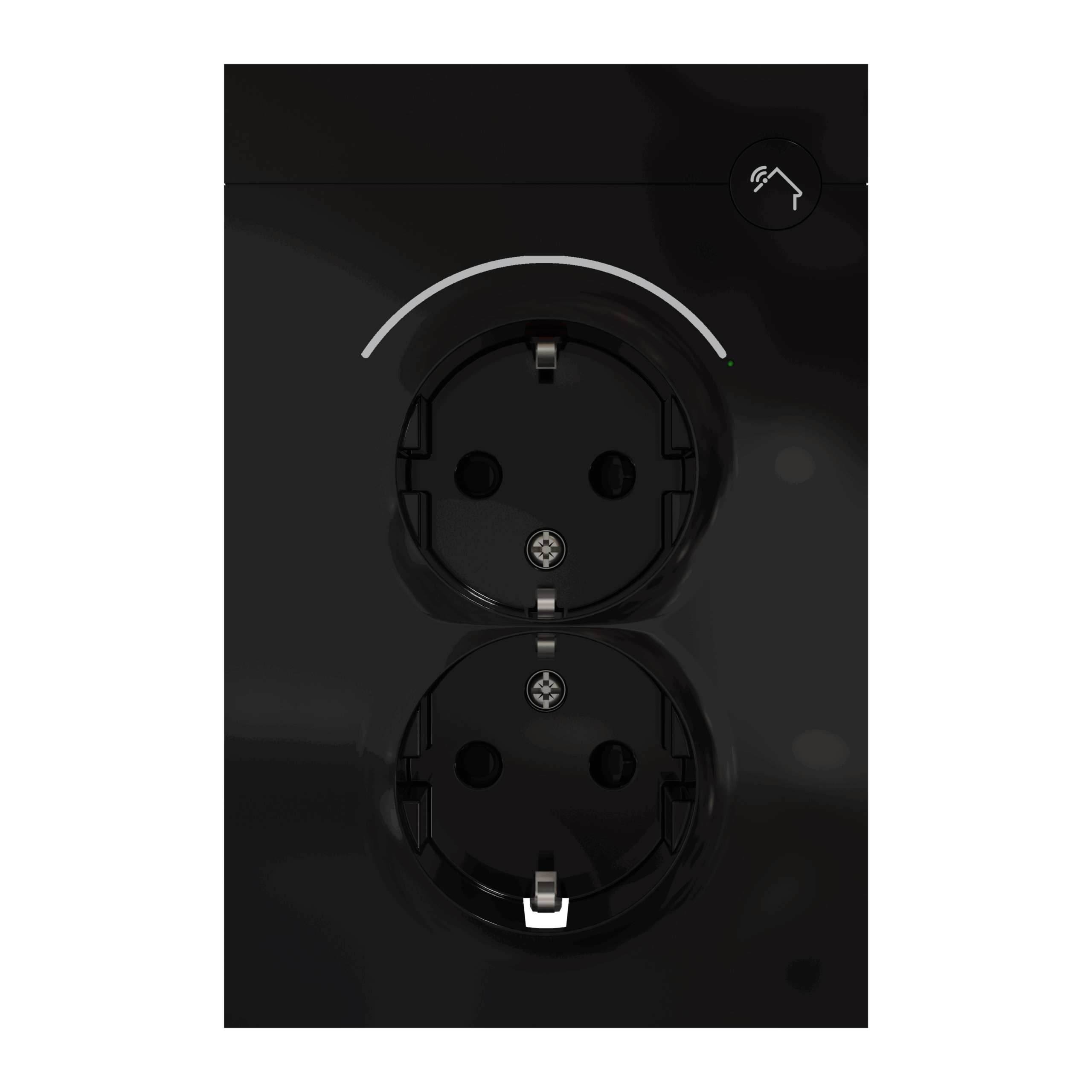ELKO Smart Stikk Dobbel 16A Plus Sort | Nordic LED - Økonomisk og enkel ...