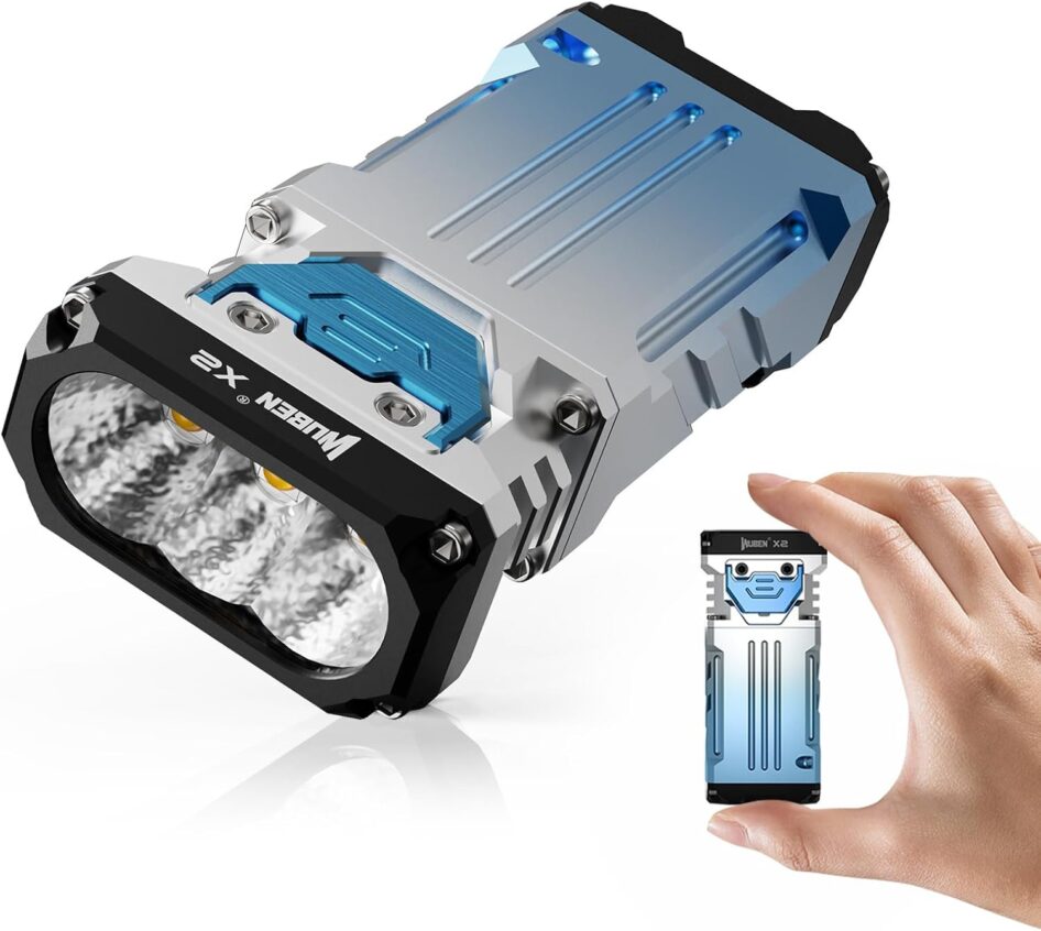 Wuben Lightok X2 EDC Camping Blå – 2500 Kraftige Lumen